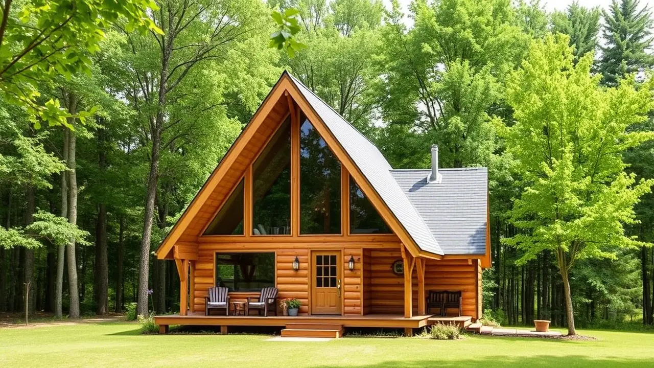 7 Model Rumah Sederhana Gubuk yang Asri dan Menenangkan, Desain Terkini ...