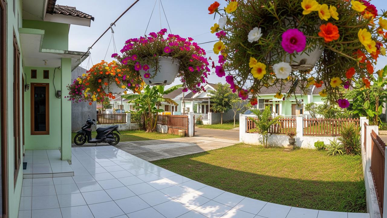 15 Tanaman Gantung untuk Teras Sempit yang Awet Meski Jarang Disiram ...