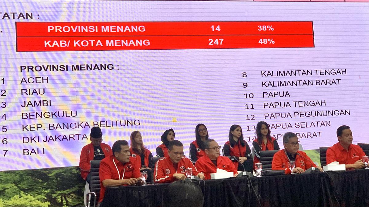 PDIP Tegaskan Jateng Masih Kandang Banteng: Total 19 Kabupaten/Kota Menang