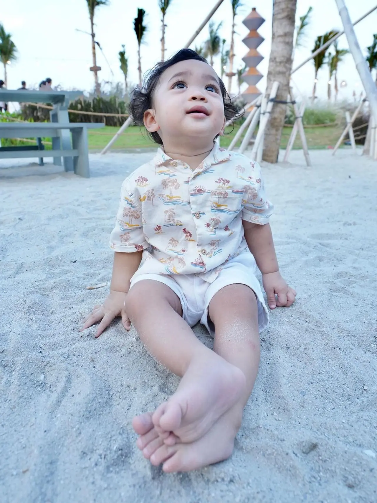 Potret Terbaru Baby Gin Anak Gilang Dirga dan Adiezty, Lucu dan ...