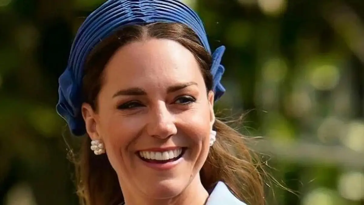 Potret Manis Kate Middleton Tampil Serba Biru di Perayaan Paskah ...