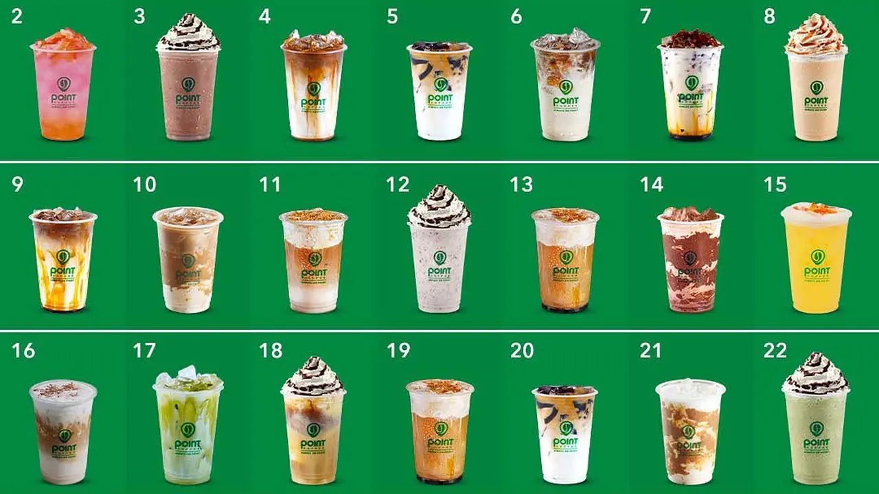 Daftar Menu Point Coffee, Lengkap dari Kopi Lokal hingga Frappe Kekinian