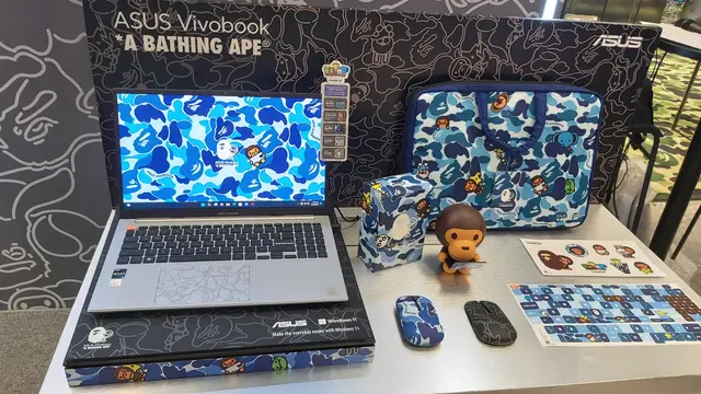 Laptop Pertama Asus x BAPE Dijual Mulai Rp 17 Jutaan, Apa Istimewanya ...