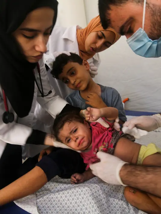 Duka Anak-Anak Palestina di Tengah Kekacauan Perang Hamas - Israel ...