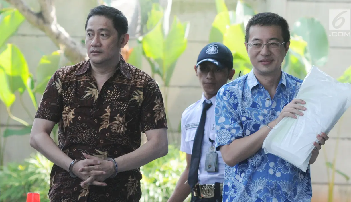 FOTO: KPK Garap Dua Terdakwa Perkara Investasi Bodong - Foto Liputan6.com
