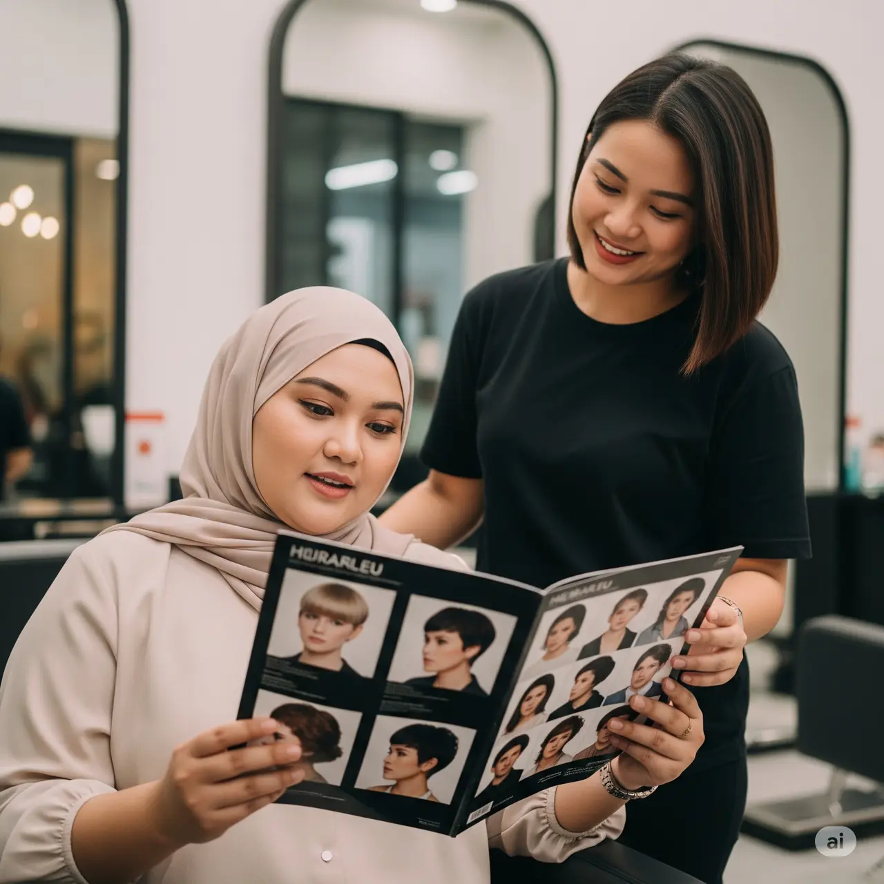 7 Potongan Rambut Pendek Tanpa Catok Wajah Bulat yang Menawan, Agar ...