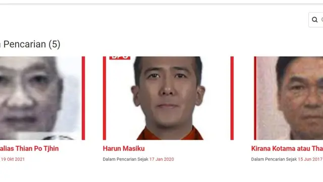 Ini Sepak Terjang Lima DPO KPK di Kasus Korupsi
