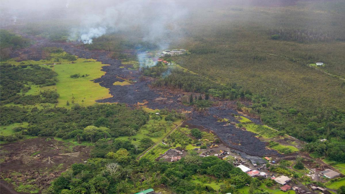 Horor Lava Gunung Kilauea Hawaii Hancurkan Rumah Warga - Global ...