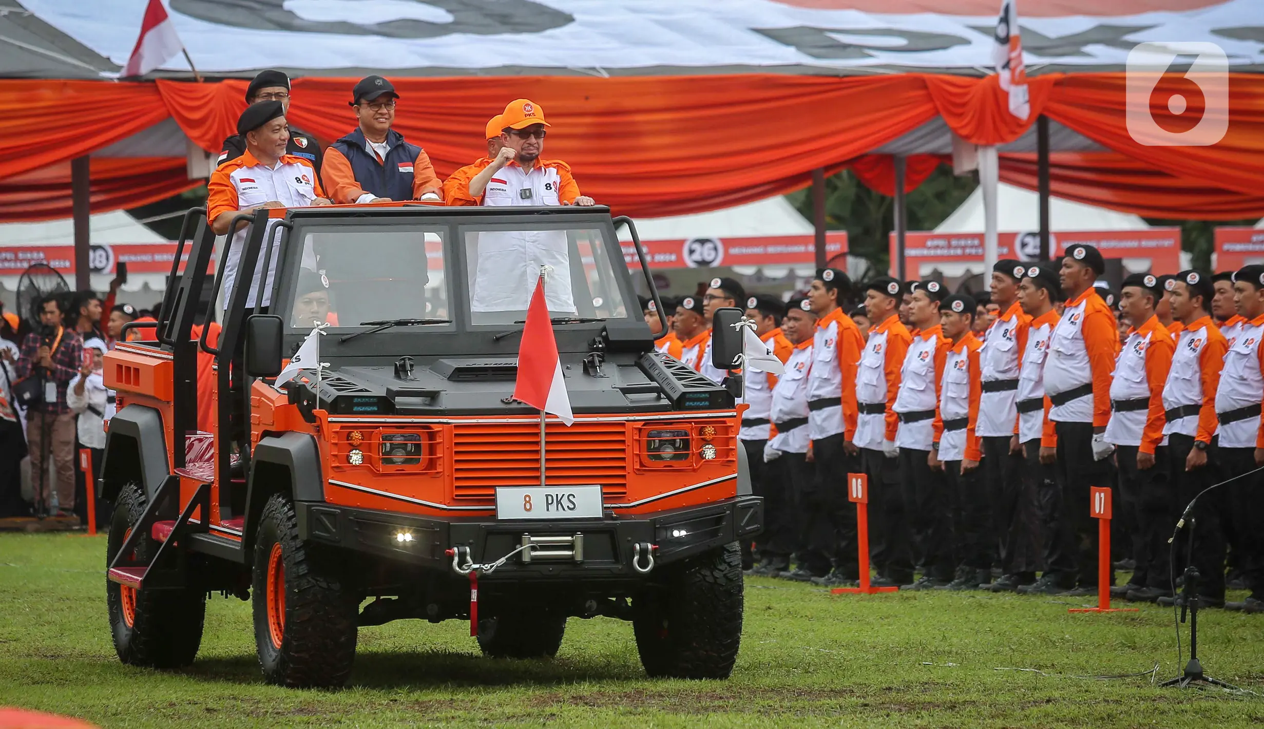 Anies Baswedan Hadiri Apel Siaga Pemenangan PKS 2024 - Foto Liputan6.com