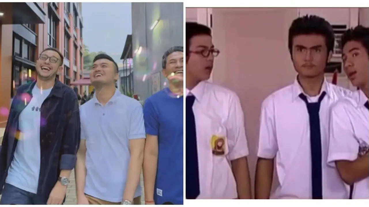 6 Momen Reuni 3 Pemain Inikah Rasanya, Reka Ulang Adegan Fenomenal ...