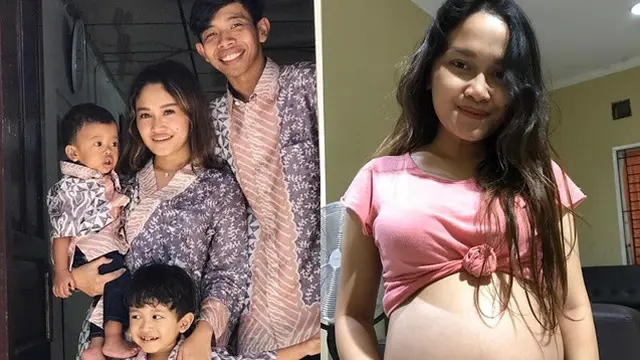 Istri Hamil Anak Ketiga, Ini 6 Potret Keluarga Kecil Dede Sunandar dan Karen - Hot Liputan6.com