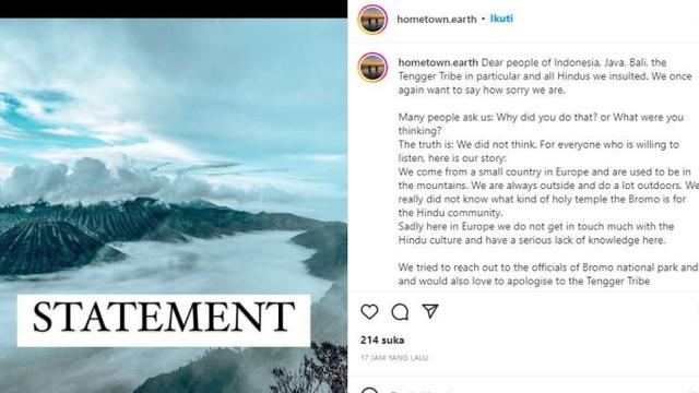 Turis Asing Kencing Sembarangan di Bromo, Baru Minta Maaf Usai Dikecam