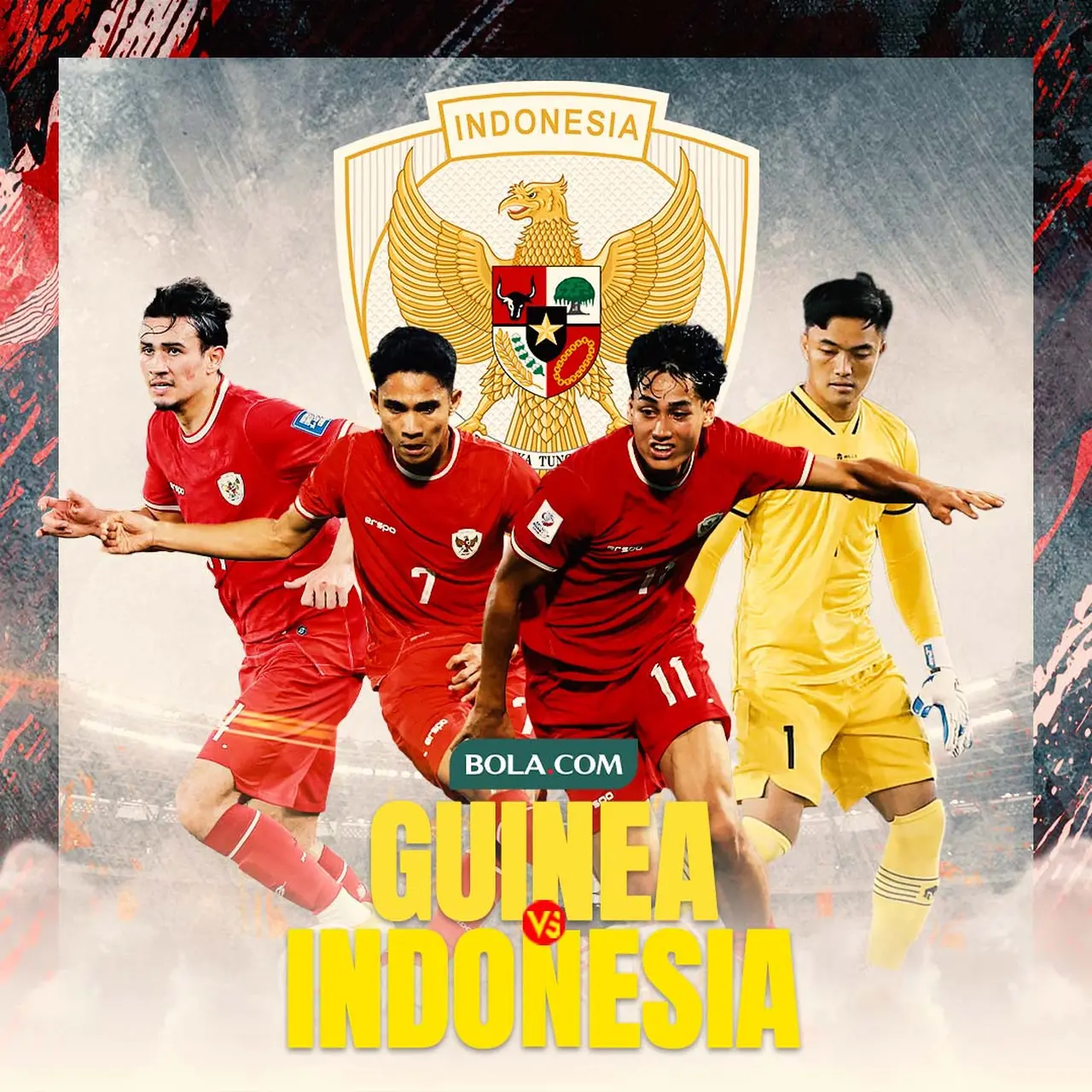 4 Pemain Kunci Timnas Indonesia U-23 saat Duel Melawan Guinea U-23 di ...