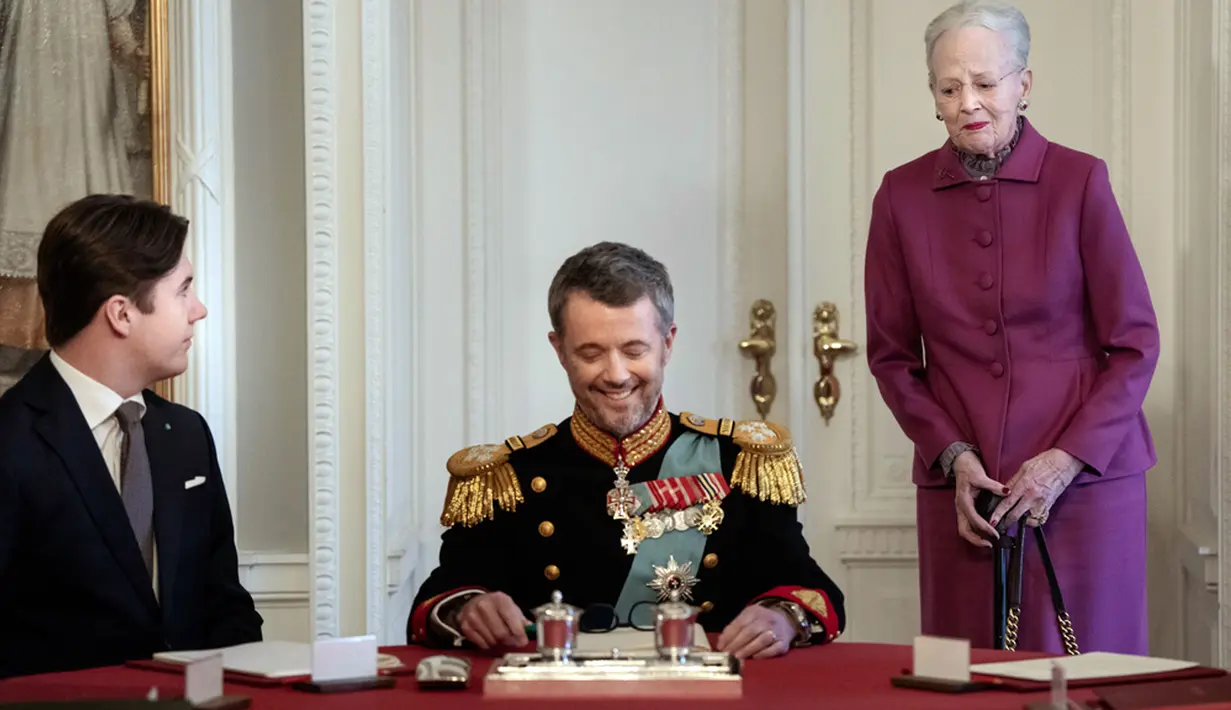 Frederik Resmi Naik Takhta Jadi Raja Denmark Gantikan Ratu Margrethe II ...