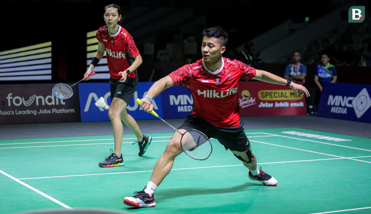 Foto: Dejan/Gloria Tunduk di Hadapan Pasangan Thailand pada Perempat Final Indonesia Open 2024 ...