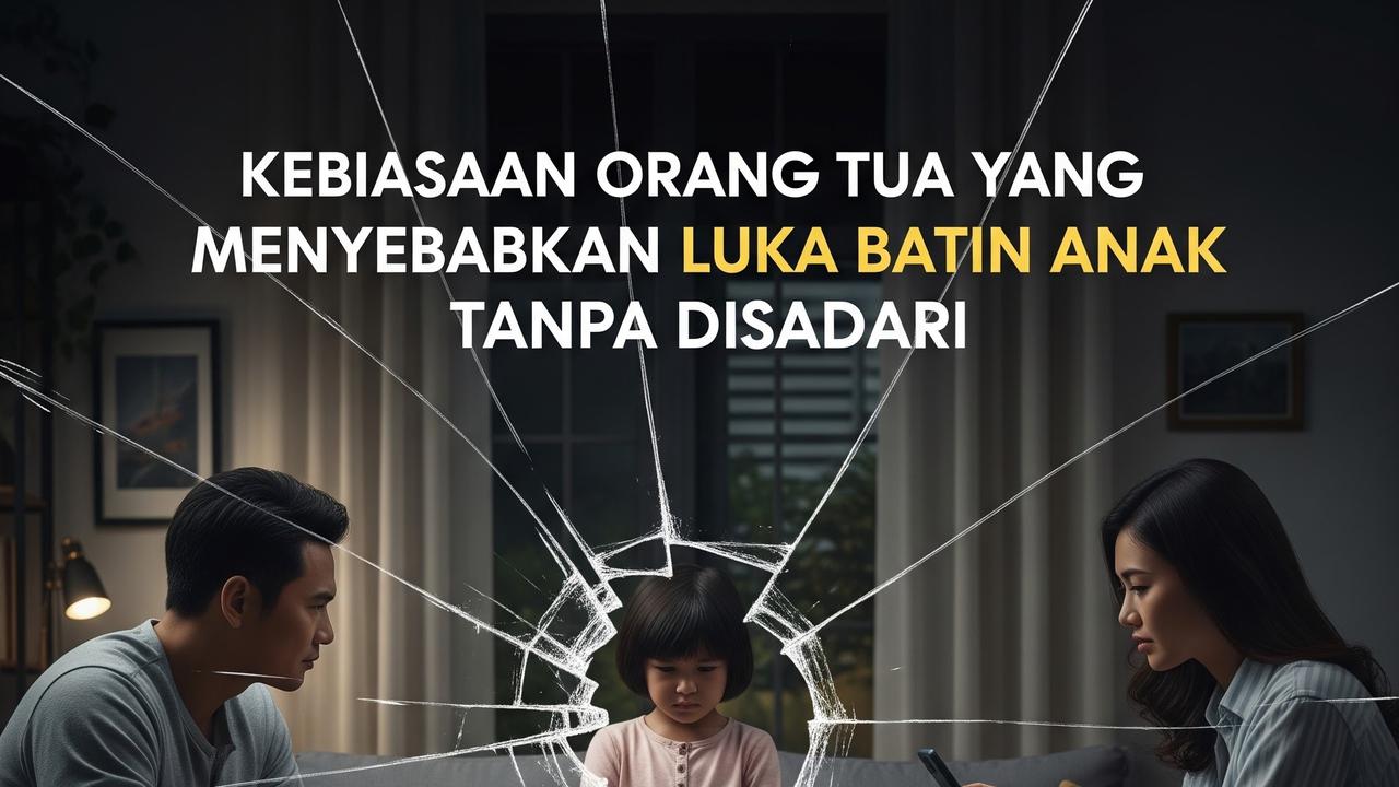 10 Kebiasaan Orang Tua yang Menyebabkan Luka Batin Anak Tanpa Disadari ...