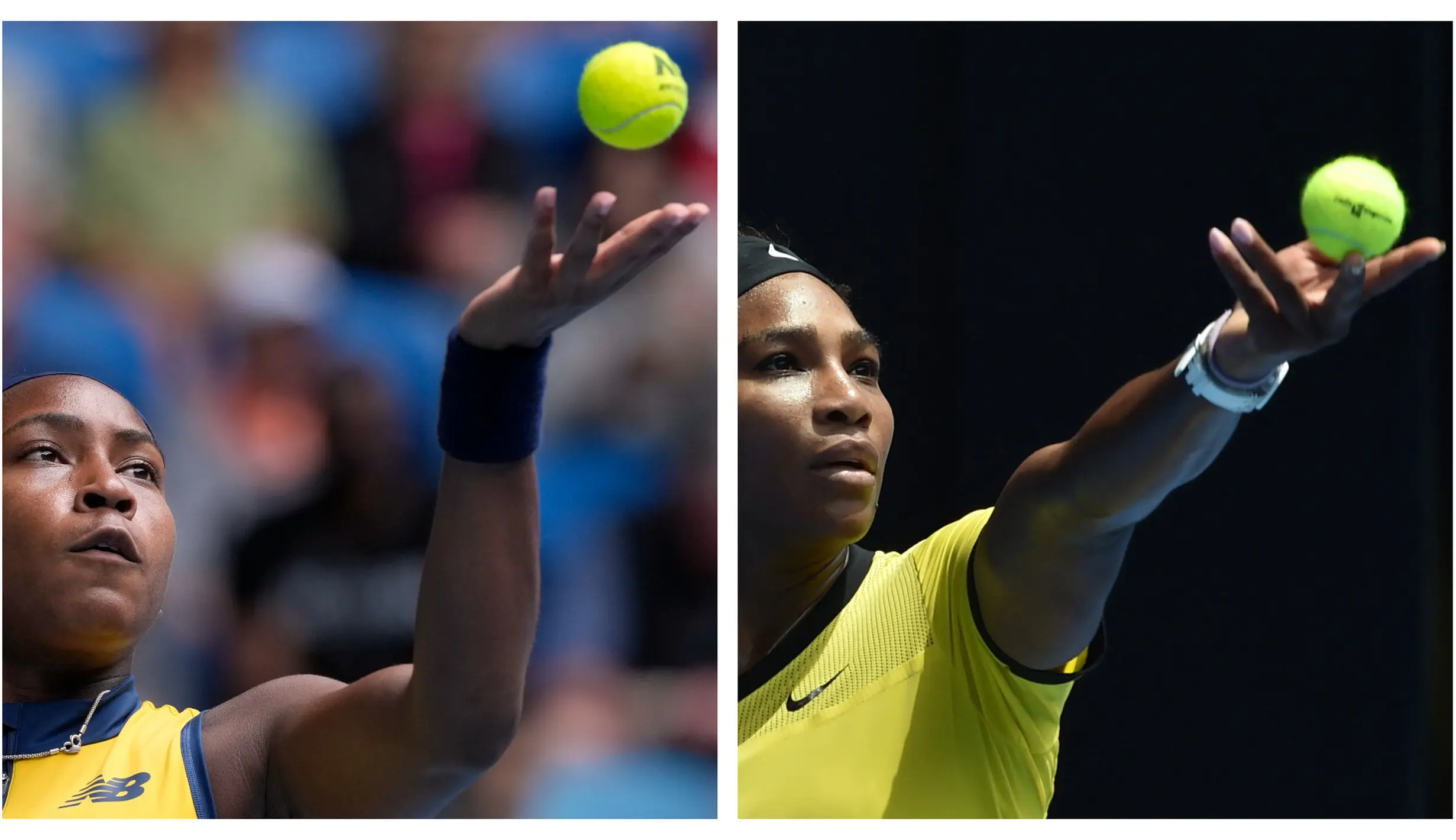 Foto: Deja Vu! Coco Gauff Tampil Bak Ratu Tenis Serena Williams di ...