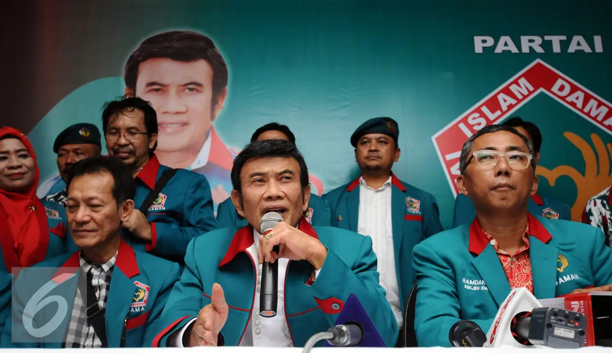 Partai Idaman Tidak Lolos Verifikasi, Rhoma Irama Keluarkan Pernyataan ...