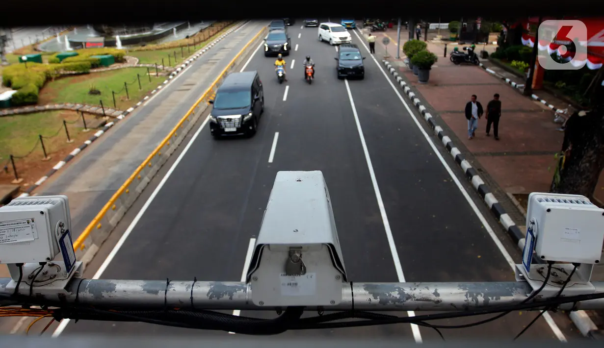 70 Titik Kamera ETLE di Jakarta Dipasang Tahun Ini - Foto Liputan6.com