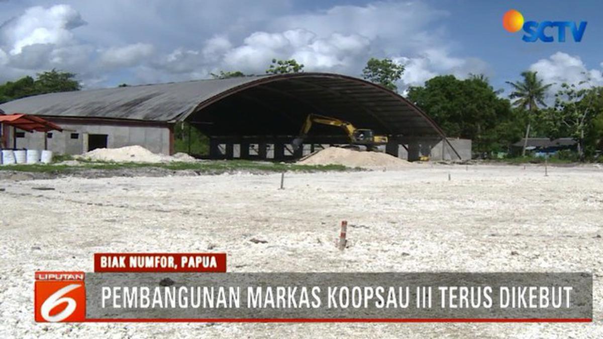 Jaga Wilayah NKRI, TNI AU Kebut Pembangunan Markas KOOPSAU III Papua ...