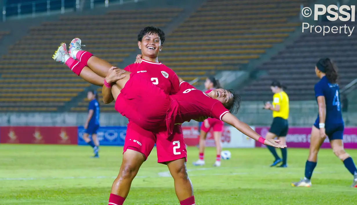 Foto: Aksi Menawan Para Penggawa Timnas Indonesia Putri saat Menjuarai ...