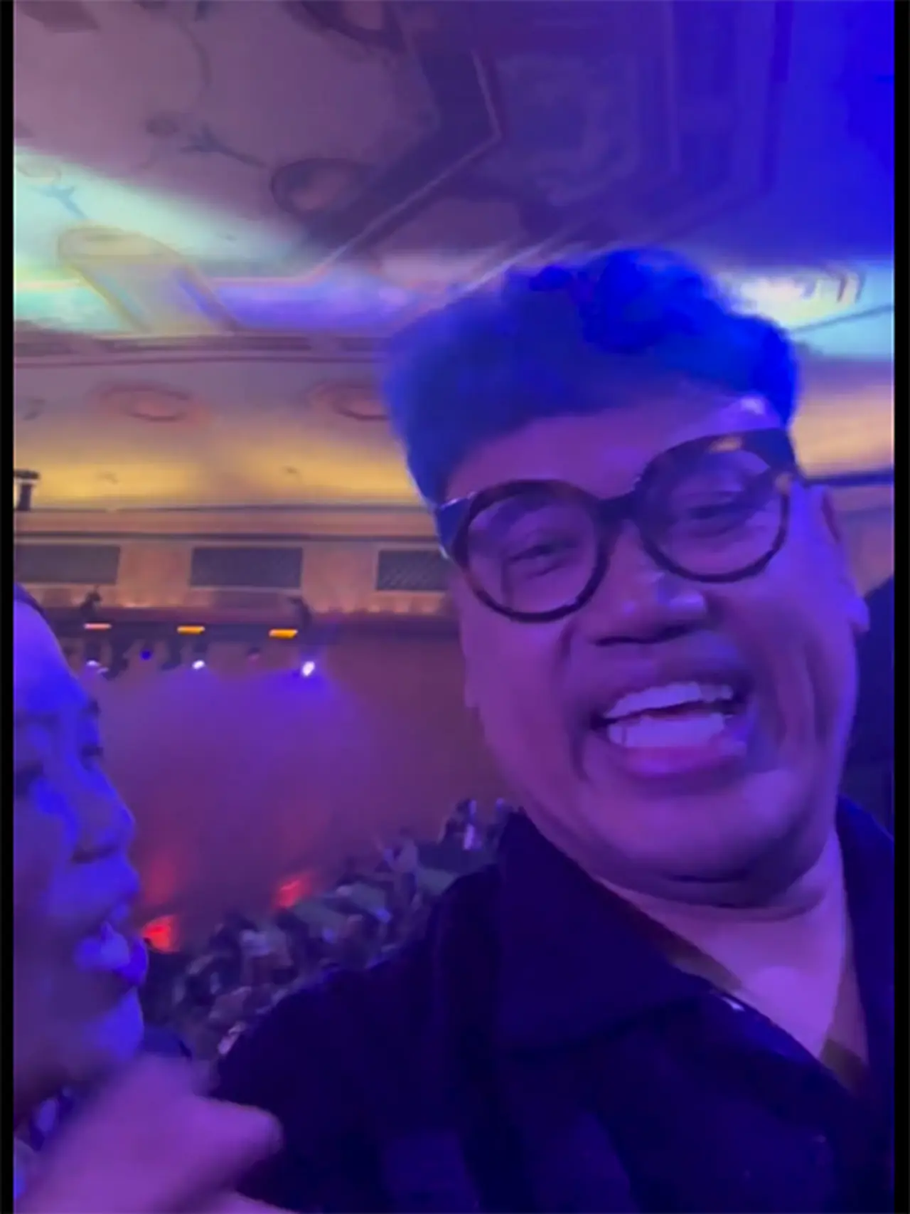 Potret Uya Kuya Saksikan Langsung Putri Ariani di Semifinal America's ...