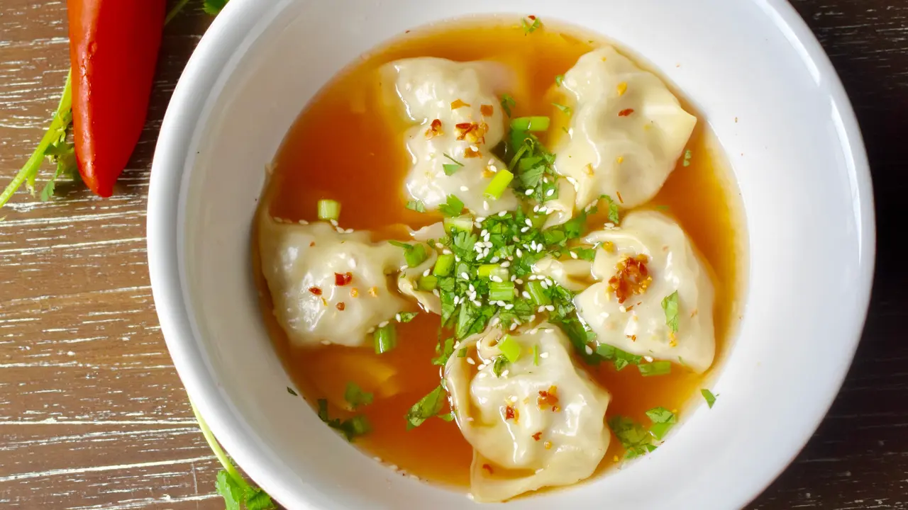 Resep Pangsit Ayam Kuah Pedas