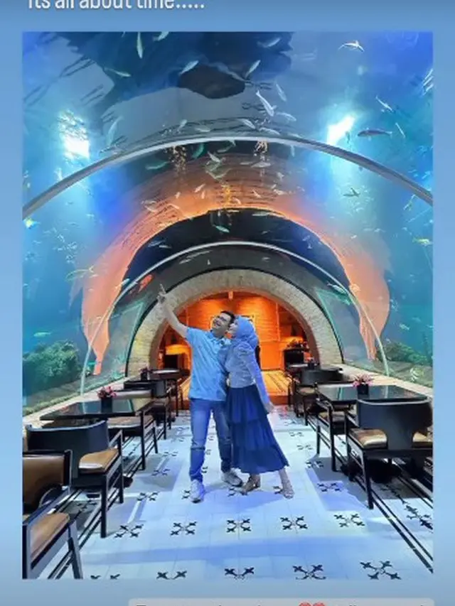 7 Potret Bulan Madu Sahrul Gunawan dan Dine Mutiara di Bali, Tas ...