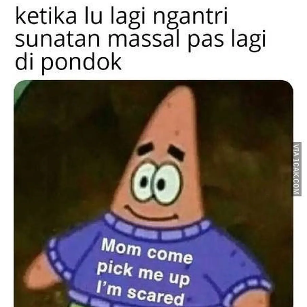 6 Meme Ketakutan Bocah Saat Mau Sunat Ini Bikin Senyum Tipis - Hot ...