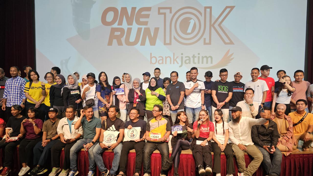 One Run 10K 2024 Berikan 1.000 Medali Emas untuk Pelari Tercepat