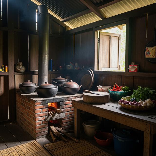 9 Model Dapur Tungku Kayu Bakar, Perpaduan Tradisional dan Modern