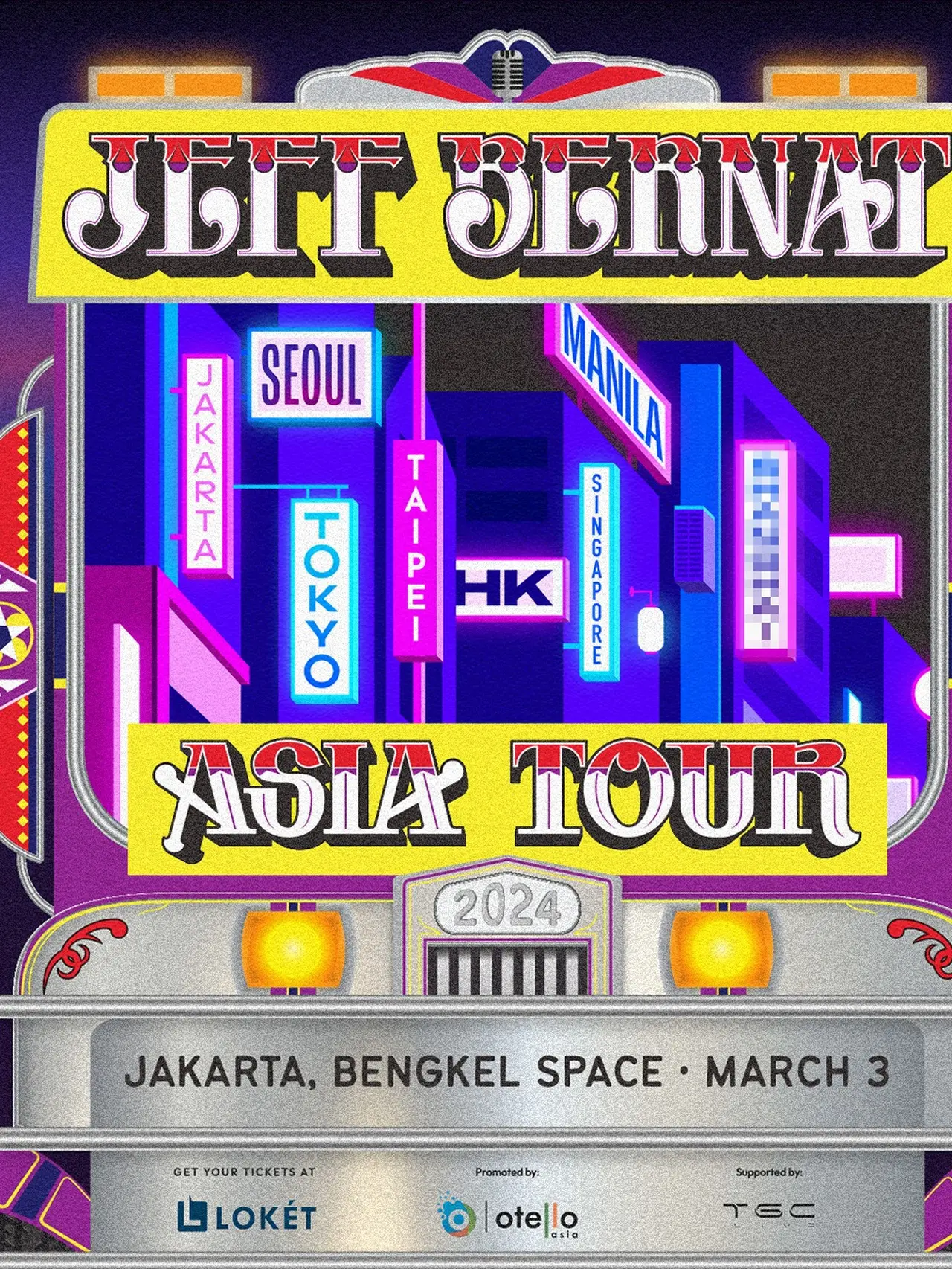 Penyanyi Amerika Jeff Bernat Bakal Konser di Jakarta, Cek Tanggalnya