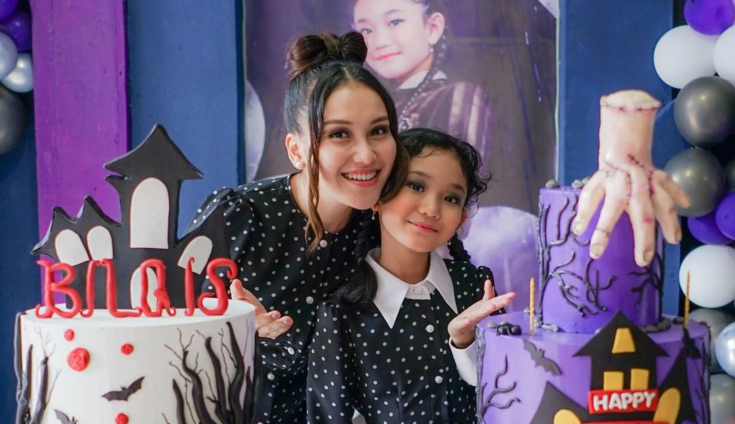 6 Potret Gaya Ayu Ting Ting Rayakan Ultah Buah Hati, Kompak Dandan ala ...