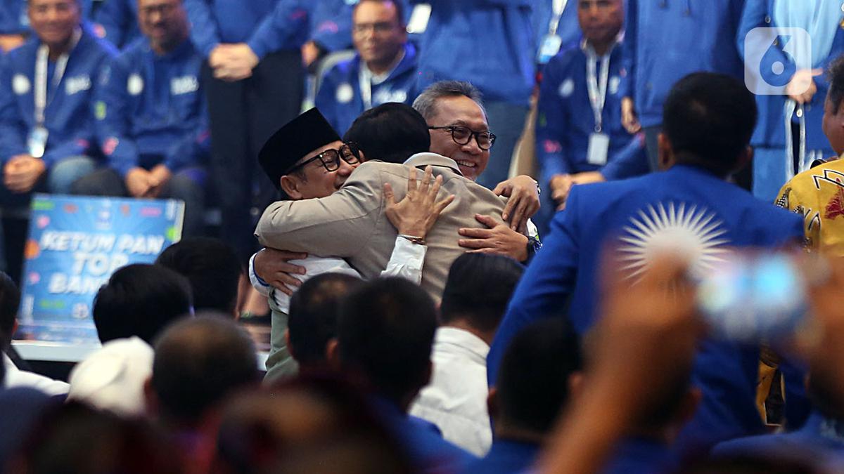Ungkap Maksud Zulhas Peluk Erat Cak Imin, Sekjen PAN: Untuk Tuntaskan ...