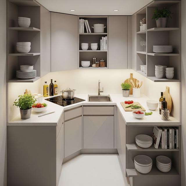 7 Desain Dapur Mini 2×2 Meter, Cantik dan Fungsional untuk Rumah Kecil