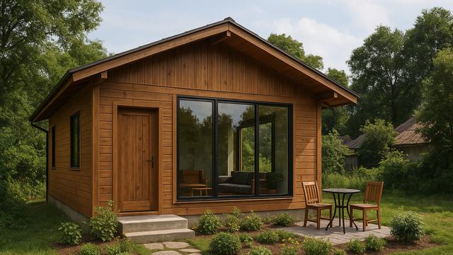 7 Model Rumah Kayu Minimalis di Kampung dengan Kebun Mini, Cocok Buat ...