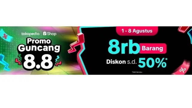 7 Keuntungan Belanja di Tokopedia yang Manfaatkan Promo 8.8 - Lifestyle ...
