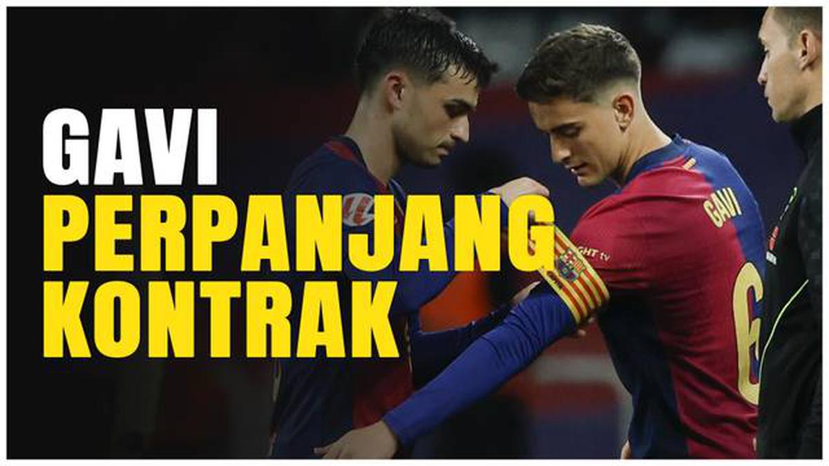 VIDEO: Gavi Resmi Perpanjang Kontrak Hingga 2030, Barcelona Buatkan ...