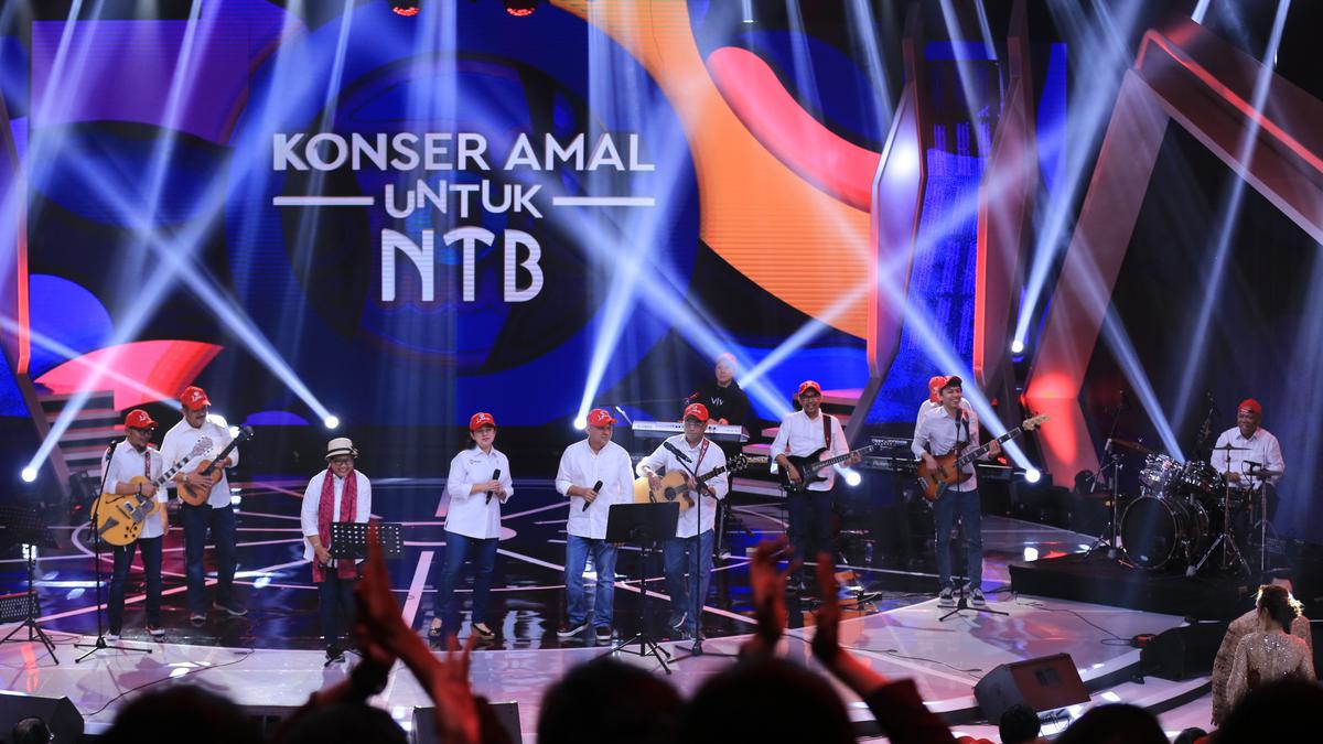 Konser Amal untuk NTB, Elek Yo Band Lelang Lagu