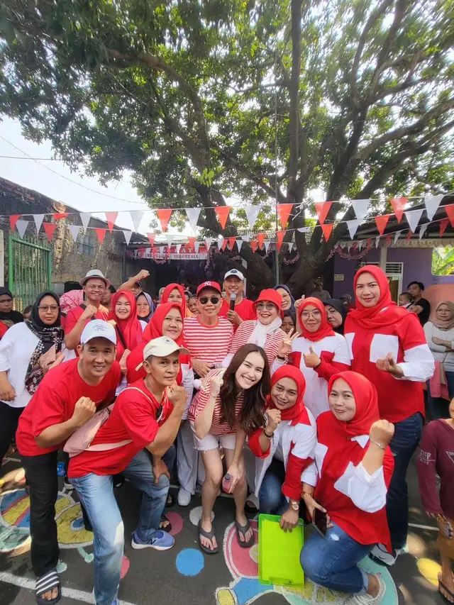 Serunya Ayu Ting Ting dan Keluarga Ikut Lomba 17 Agustus untuk Memperingati HUT ke-78 RI ...