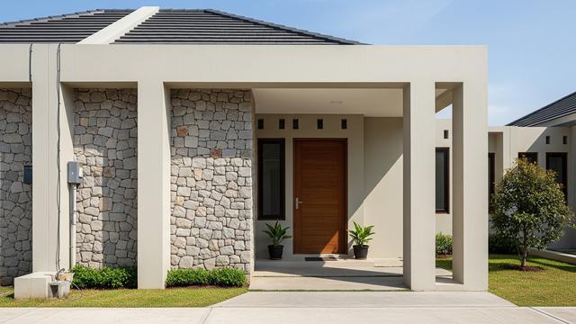 7 Model Pilar Minimalis yang Cocok untuk Rumah Subsidi, Bikin Fasad ...