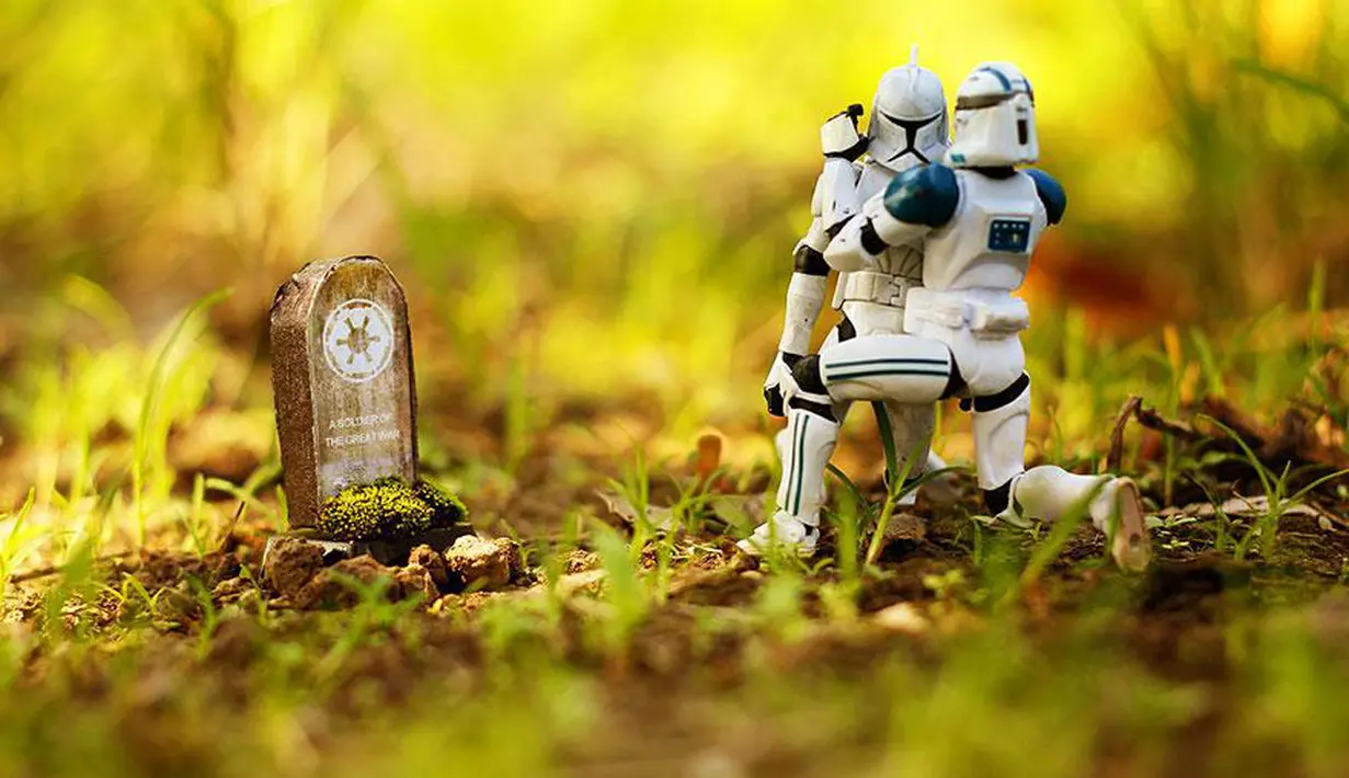 Awas Ada Star Wars Mini - Photo Fimela.com