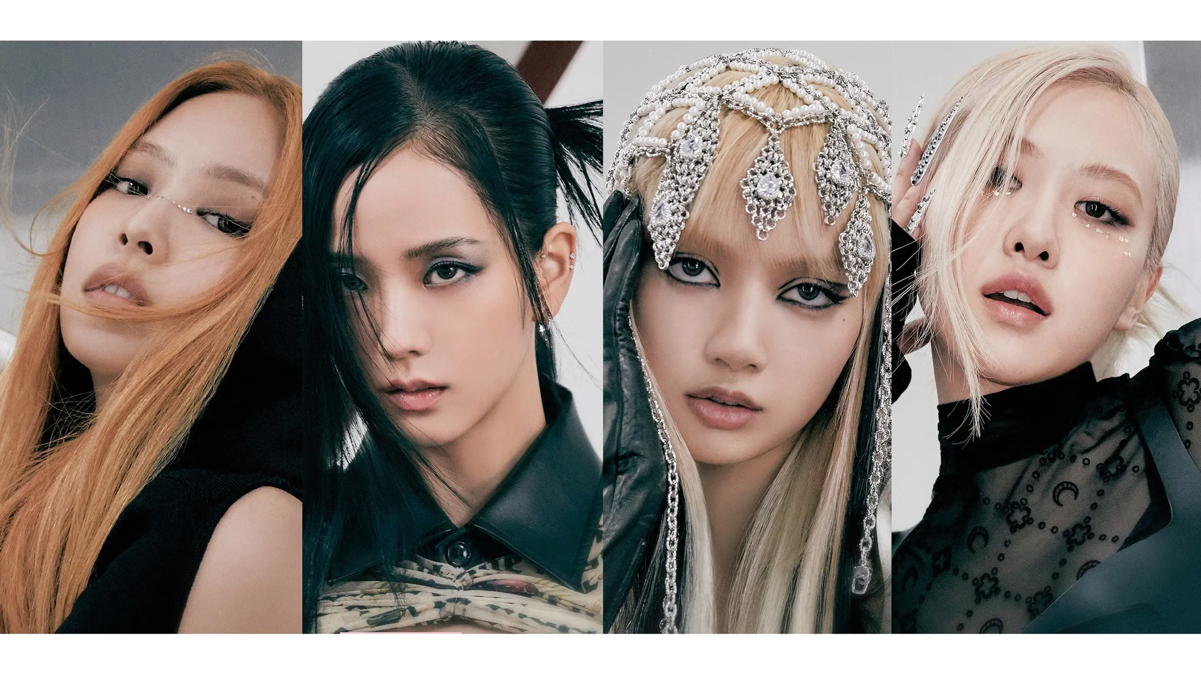 Tatapan Tajam Blackpink di Poster Individu Album Born Pink - Foto ...