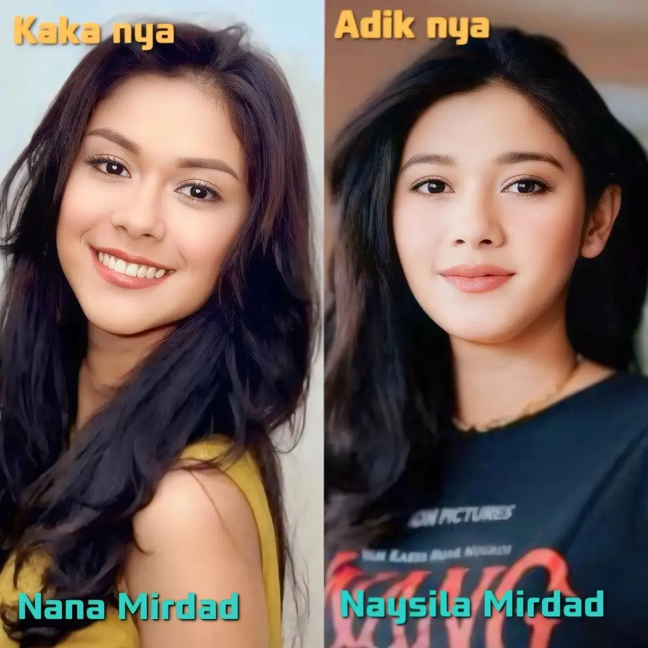 5 Potret Artis Indonesia yang Ternyata Kakak Beradik, Bareng Terjun di Dunia Hiburan ...