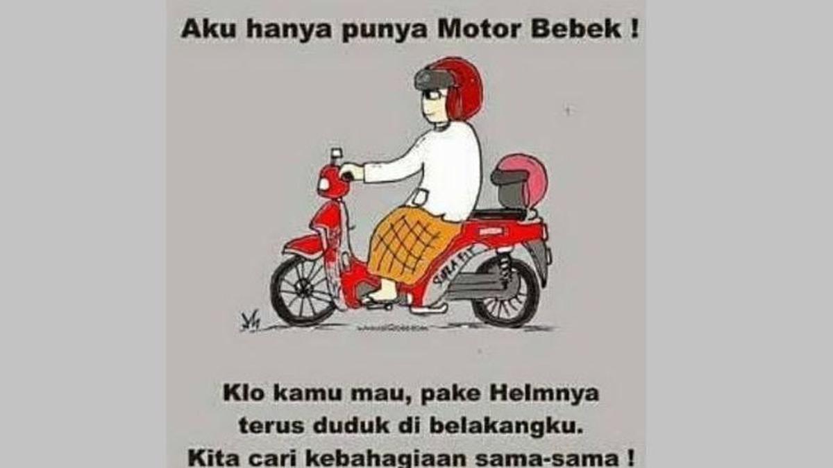 Meme Otomotif Pekan Ini: Mencari Kebahagiaan Bersama Motor Bebek ...
