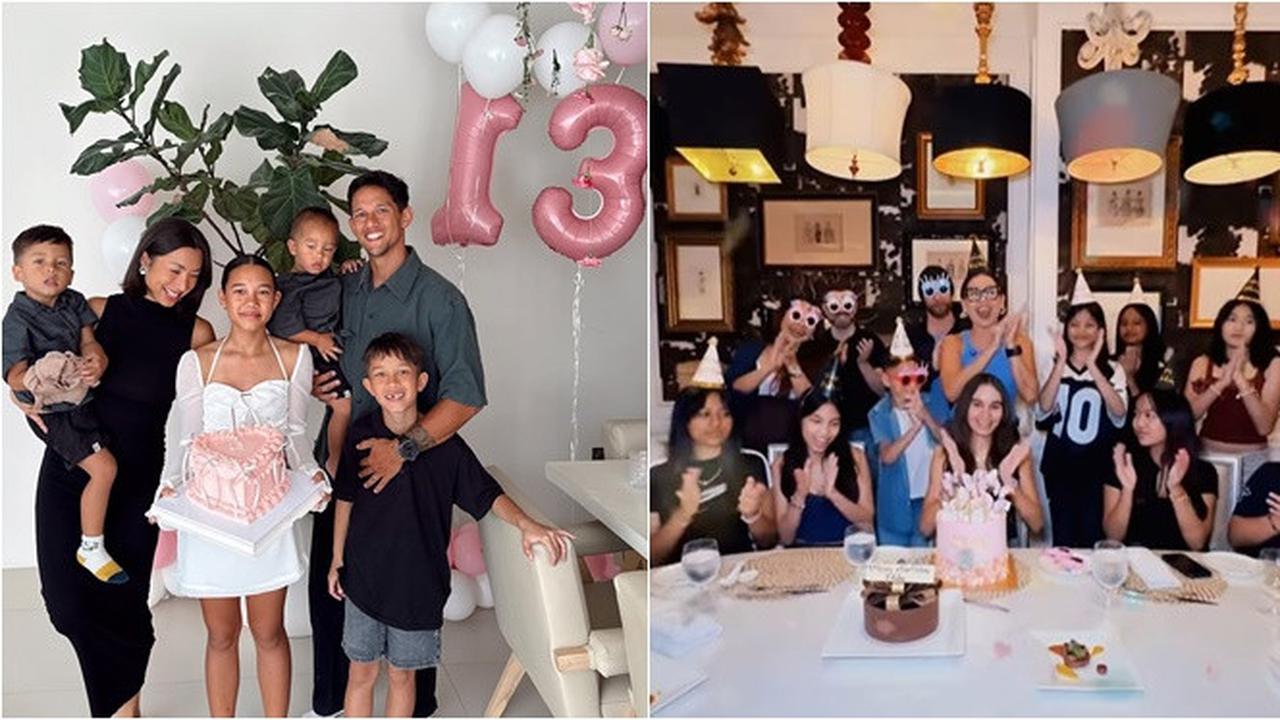 Sama-sama Ultah ke-13, Ini 6 Beda Gaya Anak Jennifer Bachdim dan ...