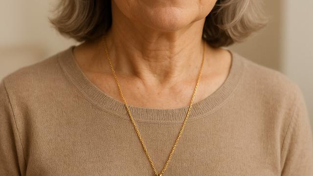 7 Model Kalung Rantai Panjang Buat Orang Tua 50 Tahun, Tampil Elegan