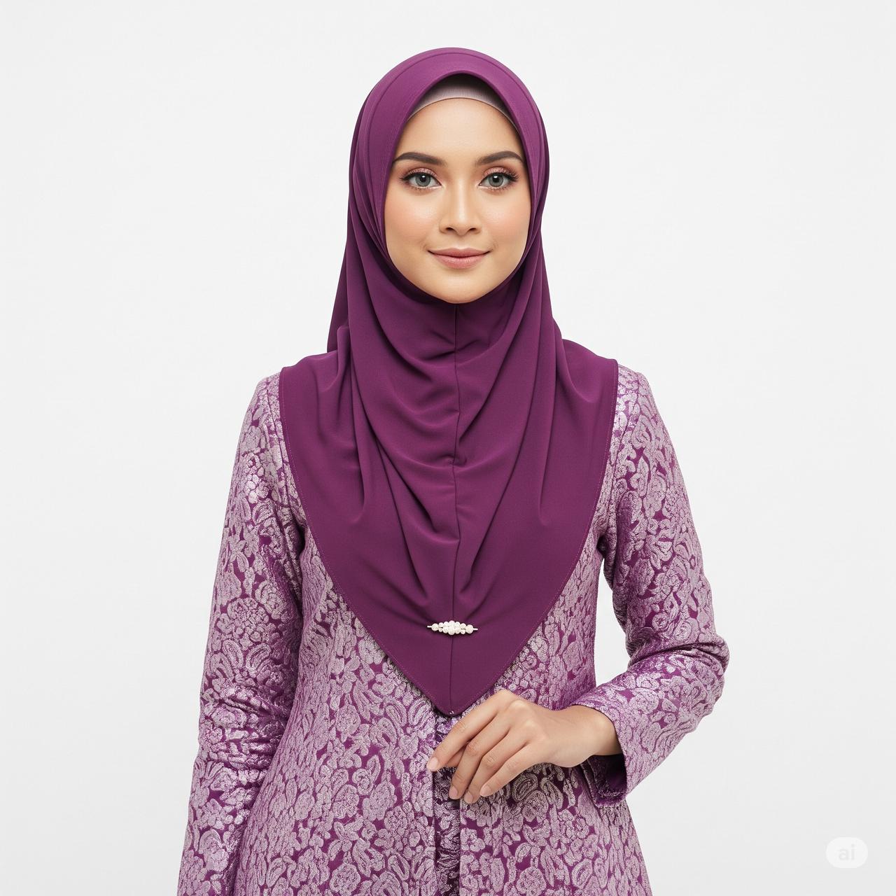 10 Model Kebaya Hijab Menutup Dada Terbaru untuk Tampilan Elegan dan Syar'i