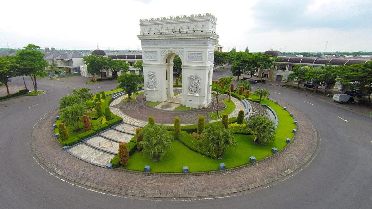 Wisata Bukit Mas Surabaya, Konsep Hunian Premium Bergaya Eropa Klasik ...