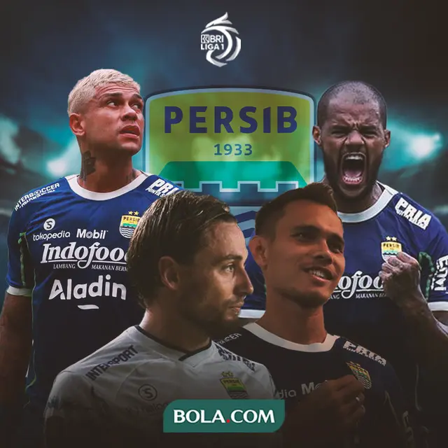 Mantap! 14 Laga Tanpa Terkalahkan di BRI Liga 1 2022 / 2023, Persib ...
